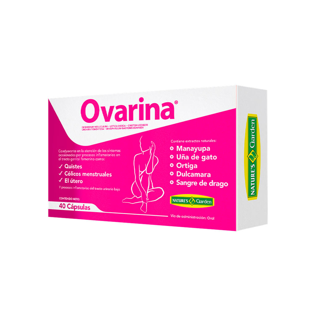 OVARINA CAPSULAS X40 NATURES GARDEN | El Arbolito