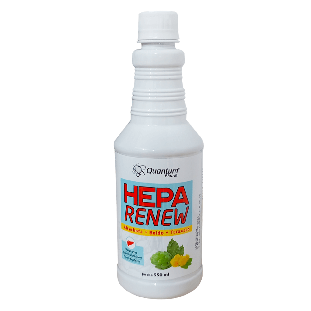 HEPA RENEW JARABE 550ML QUANTUMPHARM | El Arbolito