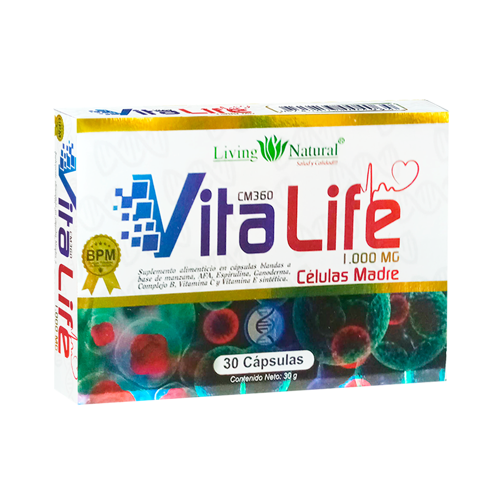 VITA LIFE CAPSULAS X30 LIVING NATURAL | El Arbolito