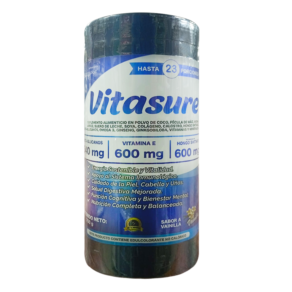 VITASURE SABOR VAINILLA POLVO 700G NATURALSPLAST | El Arbolito