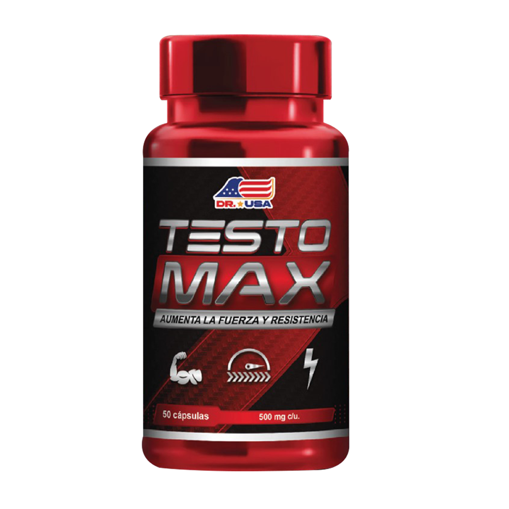 TESTO MAX CAPSULAS X50 DR. USA | El Arbolito