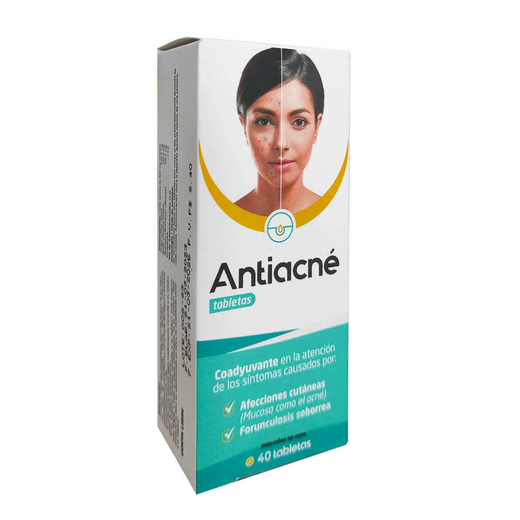 ANTIACNE TABLETAS X40 FITOTERAPIA | El Arbolito