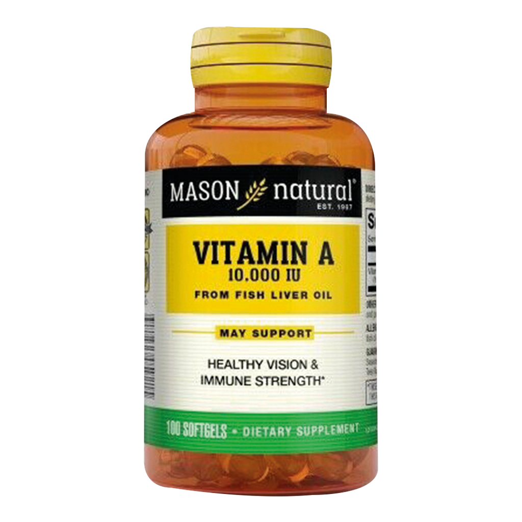 A 10000 IU VITAMINA A CAPSULAS X 100 MASON | El Arbolito