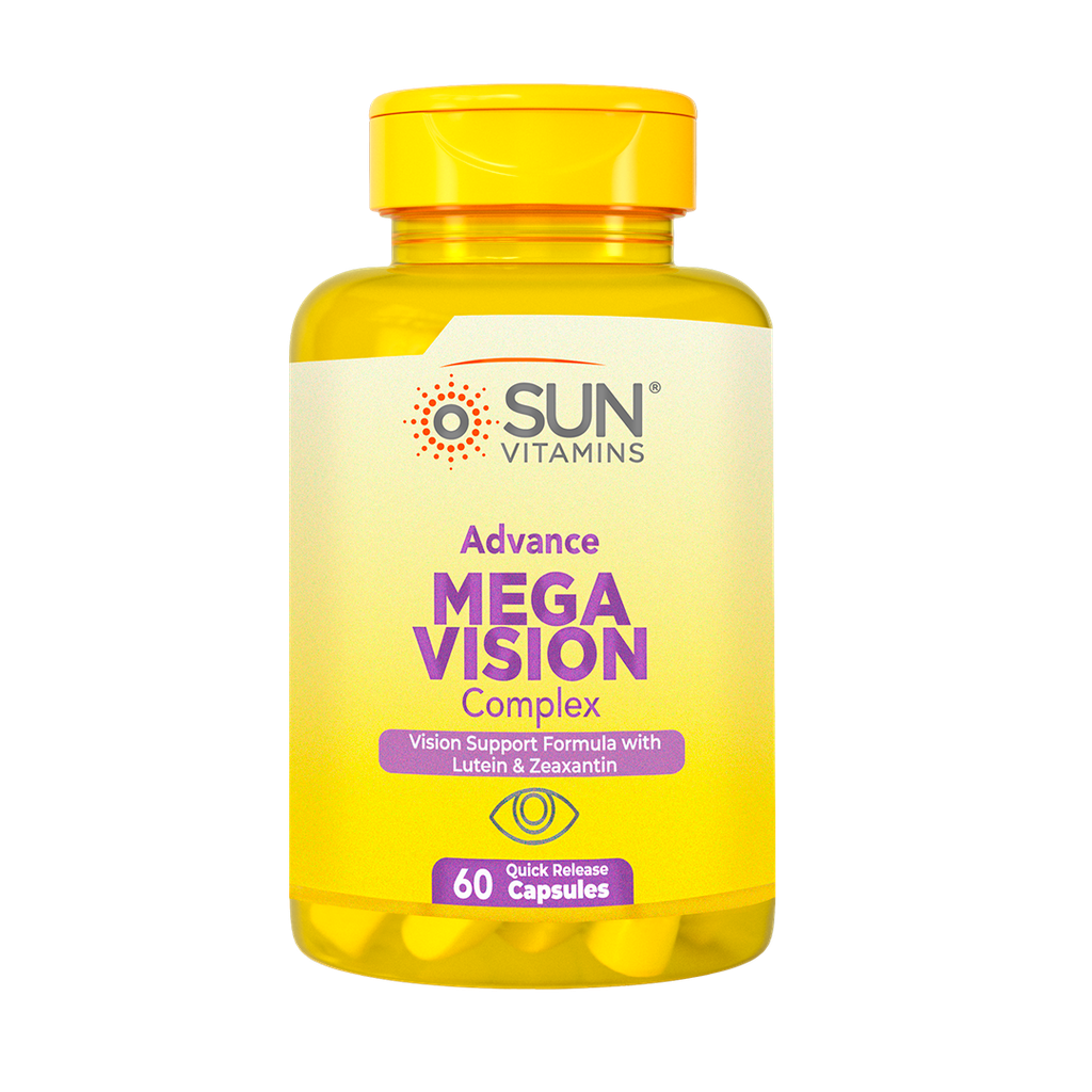 MEGA VISION COMPLEX CAPSULAS X60 SUN VITAMINS | El Arbolito