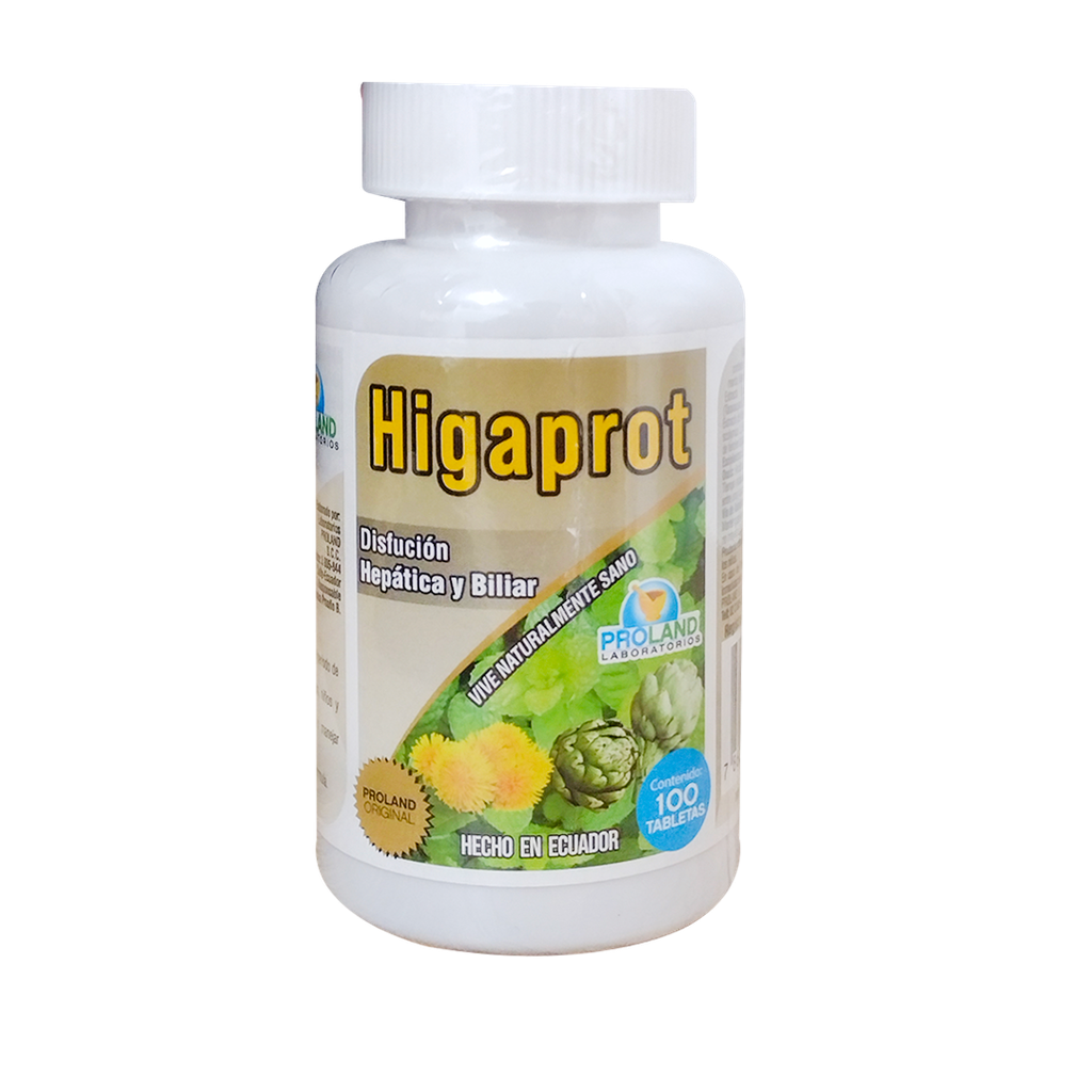 HIGAPROT TABLETAS X100 DE 500 MG DE PROLAND | El Arbolito