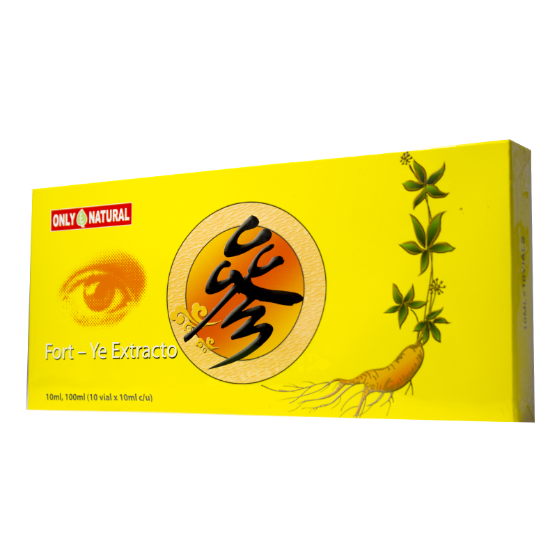 FORT-YE EXTRACTO X10 AMPOLLAS ONLY NATURAL | El Arbolito