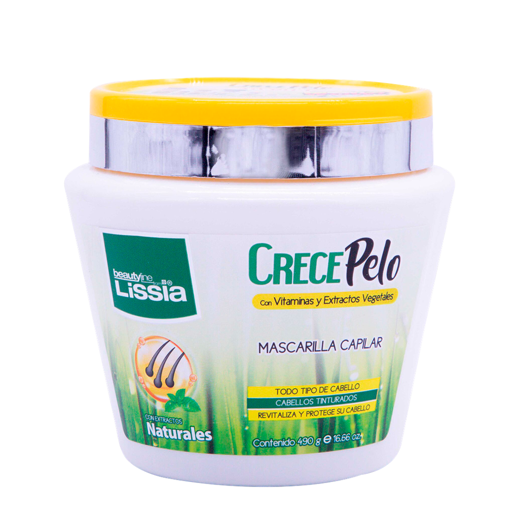 CRECE PELO MASCARILLA CAPILAR 490G LISSIA | El Arbolito