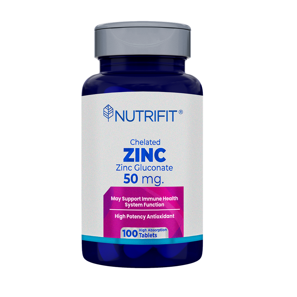 ZINC 50MG TABLETAS X100 NUTRIFIT | El Arbolito