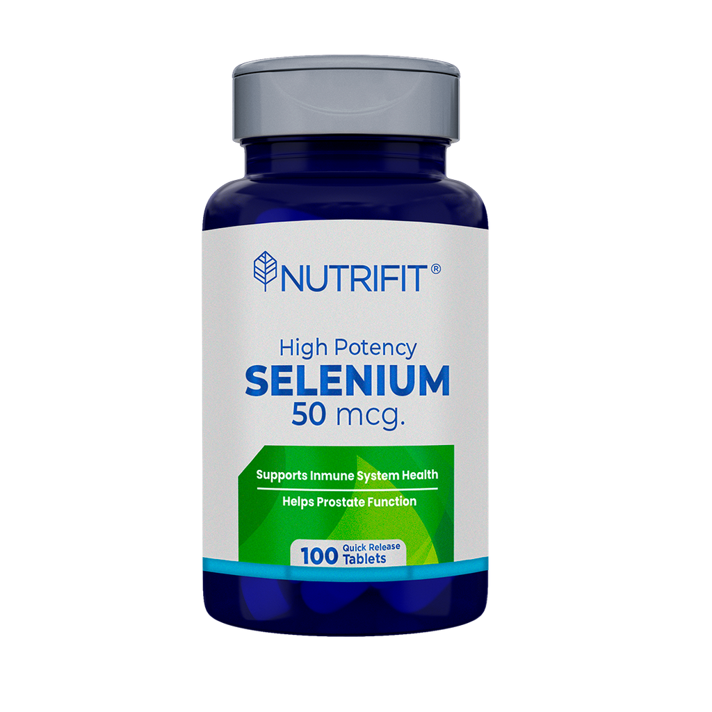 SELENIUM 50MCG TABLETAS X100 NUTRIFIT | El Arbolito