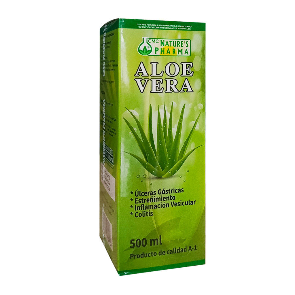 ALOE VERA JARABE DE 500 ML DE NATURES PHARMA | El Arbolito