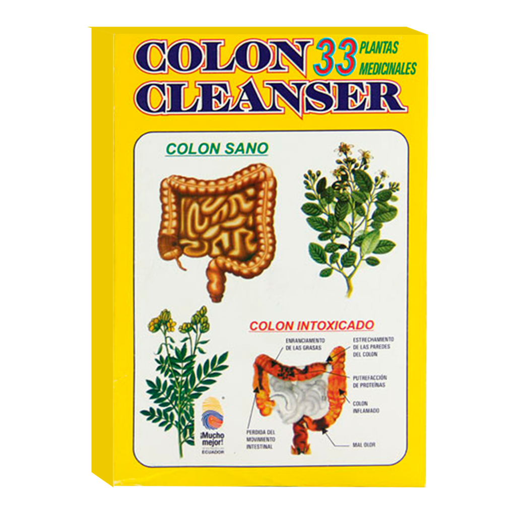 COLON CLEANSER 33 PLANTAS MONTE CAJA 80 GR NATU VEGOR | El Arbolito