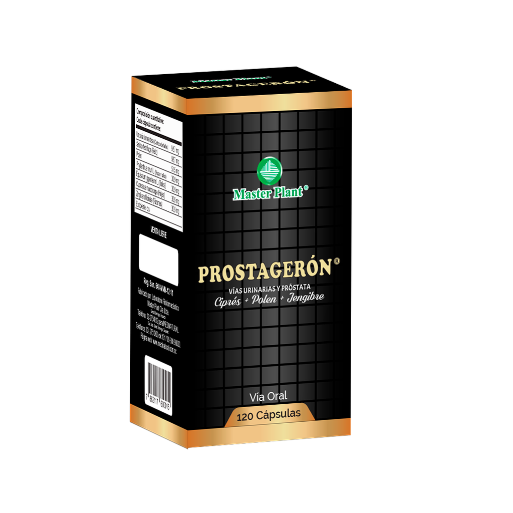 PROSTAGERON CAPSULAS X120 MASTER PLANT | El Arbolito