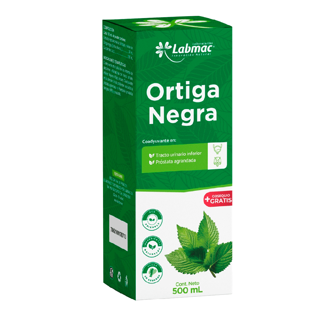 ORTIGA NEGRA SOLUCION ORAL 500ML LABMAC | El Arbolito